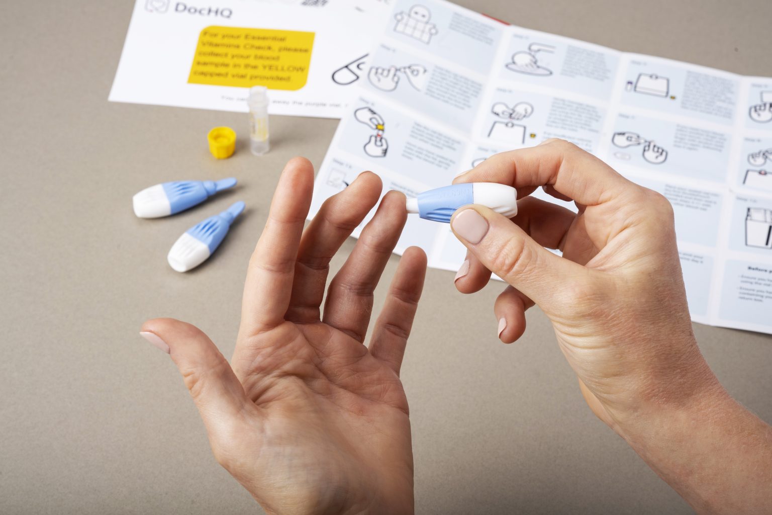 Tips for taking an at-home finger prick blood test - DocHQ's Blog